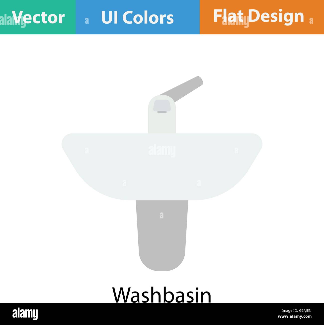 Single basin kitchen sink illustration hi-res stock photography and ...