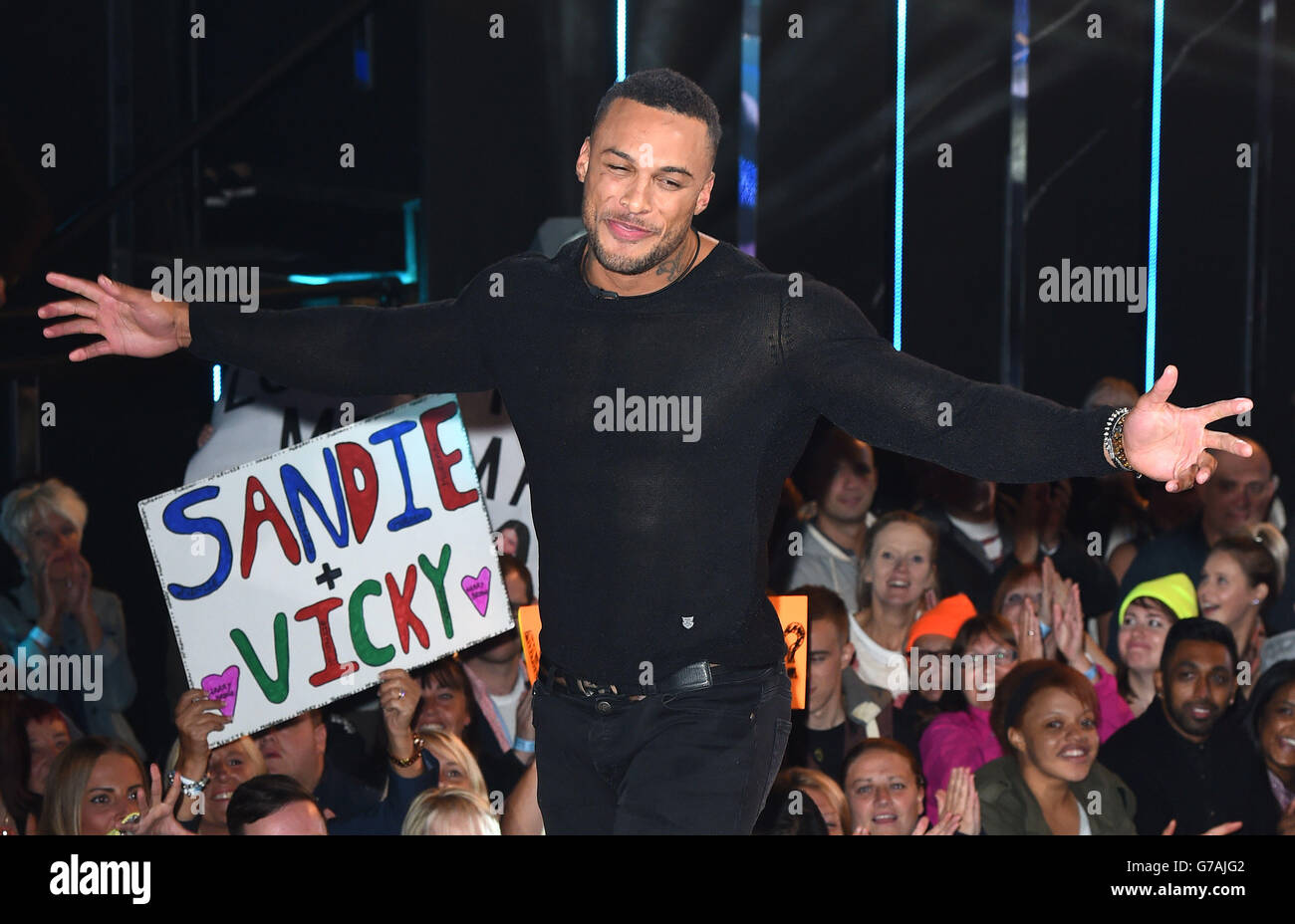 David McIntosh arriving to enter the Celebrity Big Brother house at ...