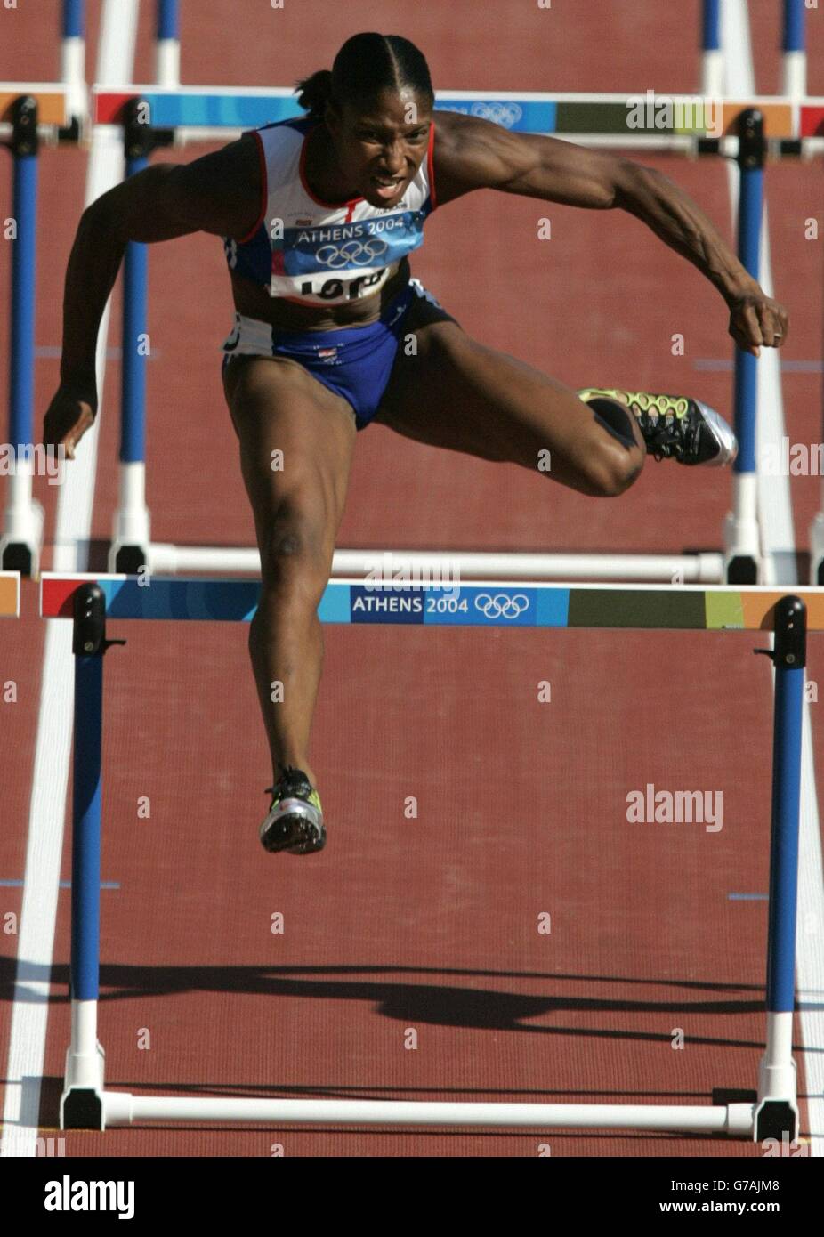 Sport olympics olympics2004 action denise lewis hi-res stock ...