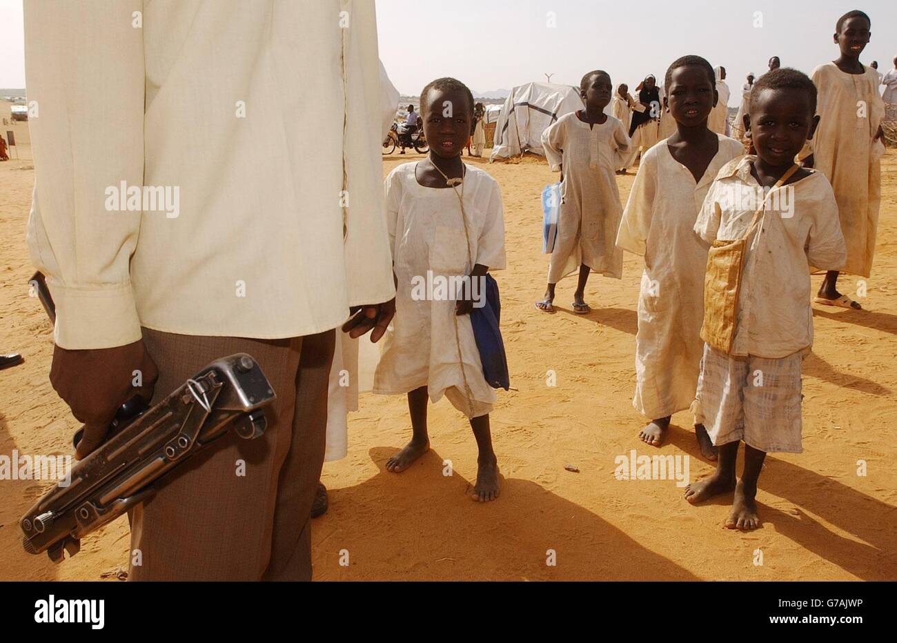 War in darfur camp hi-res stock photography and images - Alamy