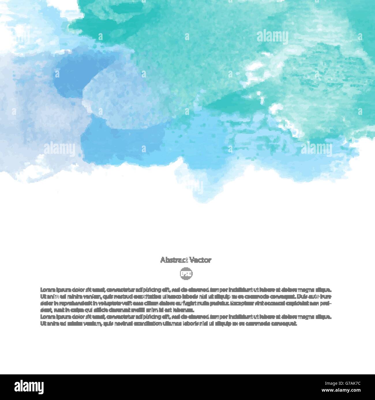 Bright colorful vector watercolor background Stock Vector Image & Art ...