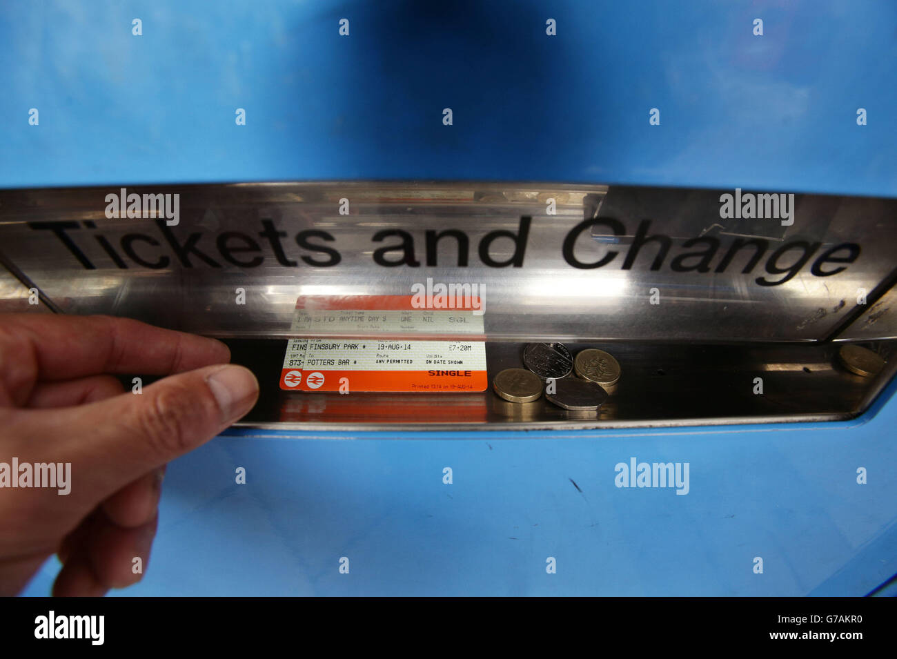 Collecting fares hi-res stock photography and images - Alamy