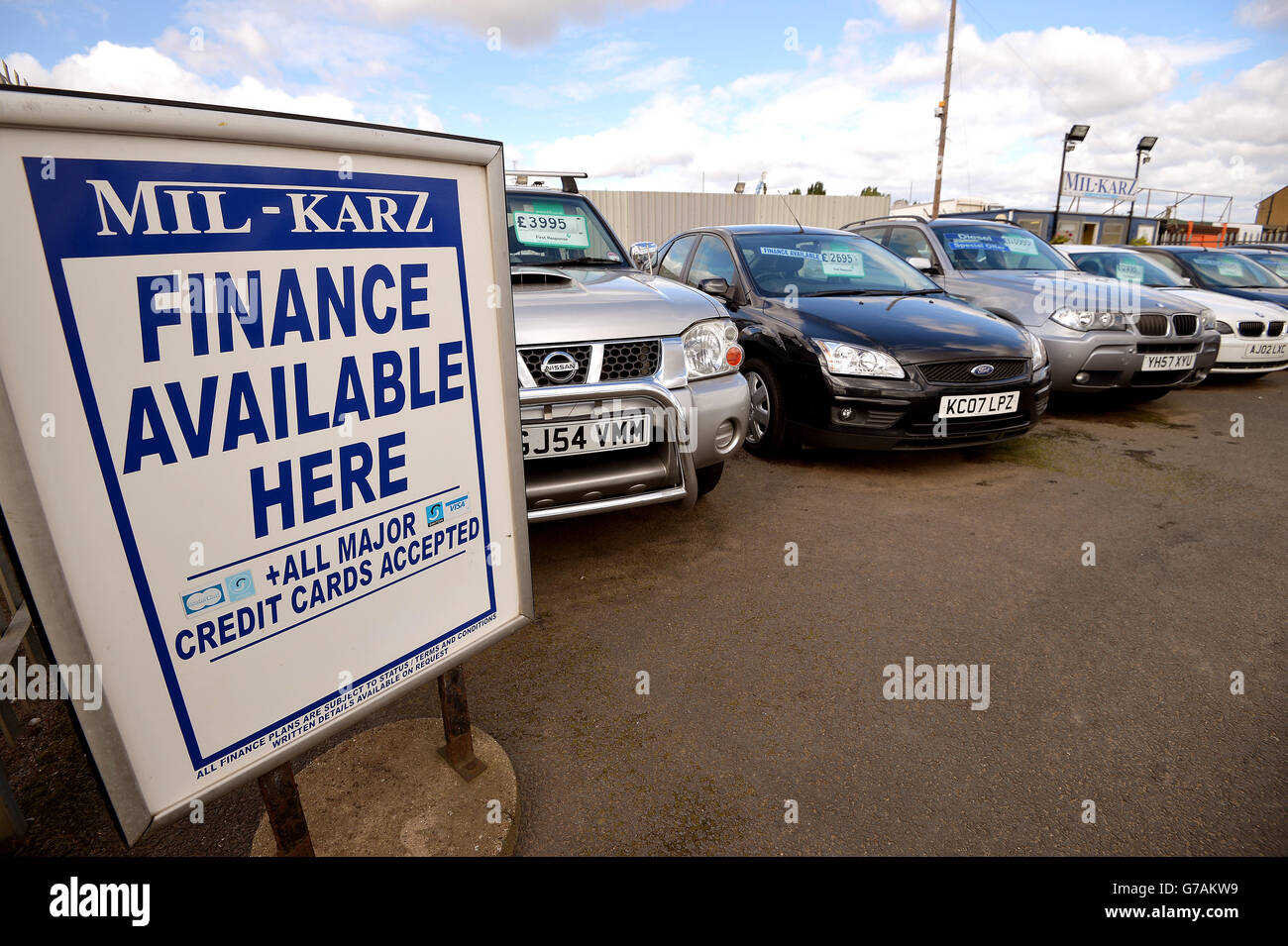 Stock pictures car sales hi-res stock photography and images - Alamy