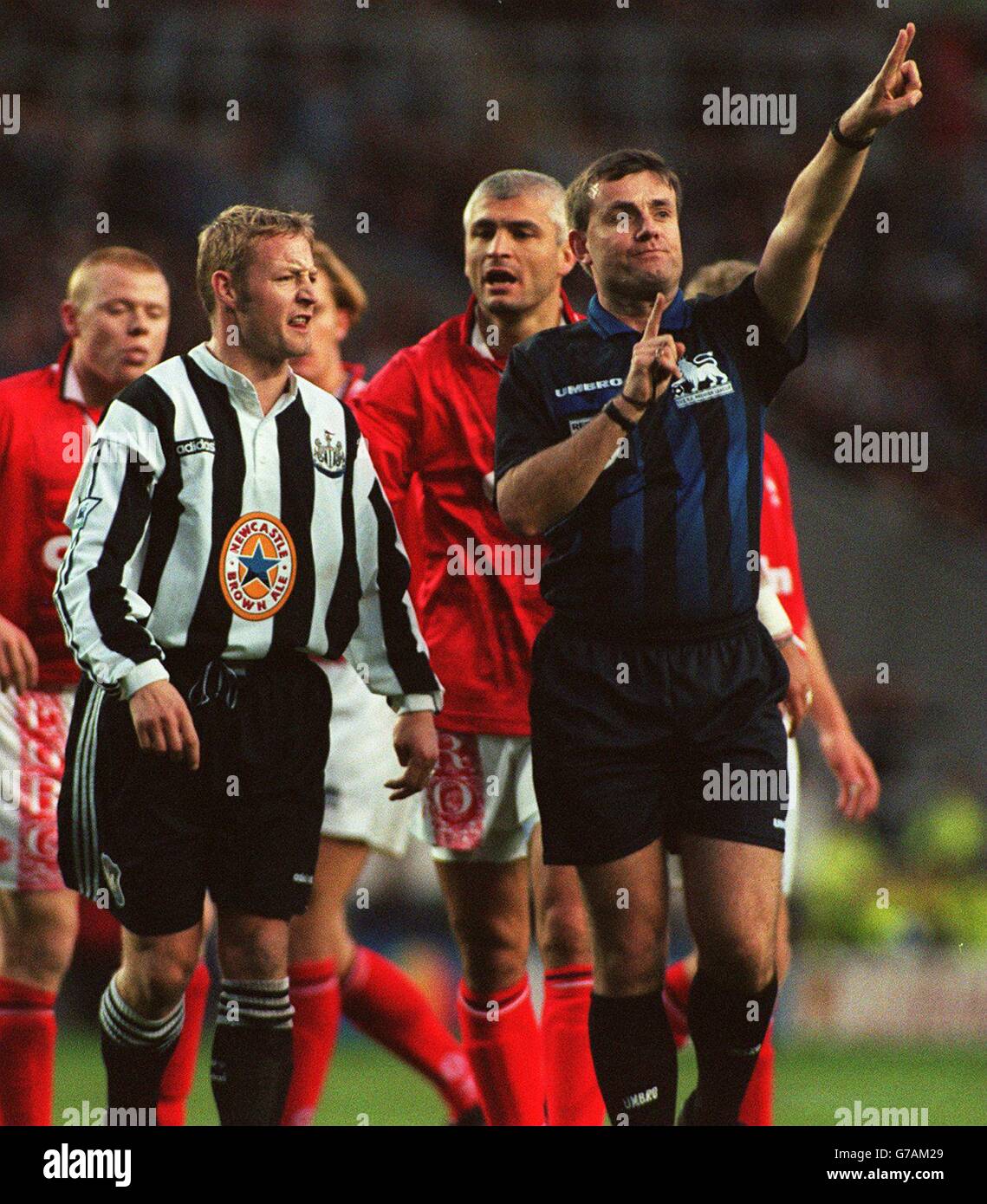 Soccer. Carling Premiership. Newcastle United v Middlesbrough. David ...