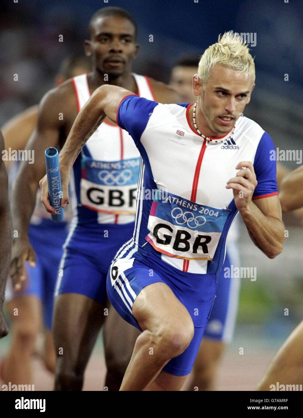 The Men's 4x400m Relay Stock Photo - Alamy
