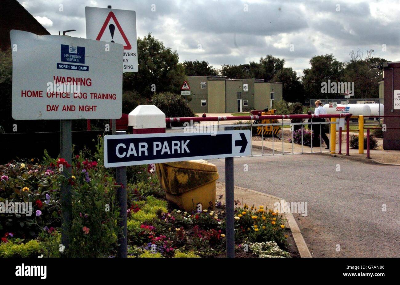 General view hmp north sea camp open prison in boston hi-res stock ...