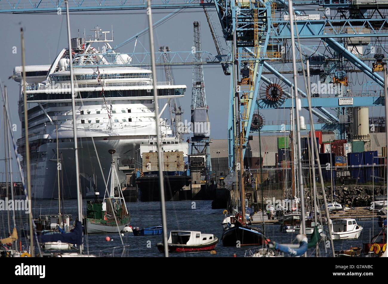 The Grand Princess Stock Photo - Alamy