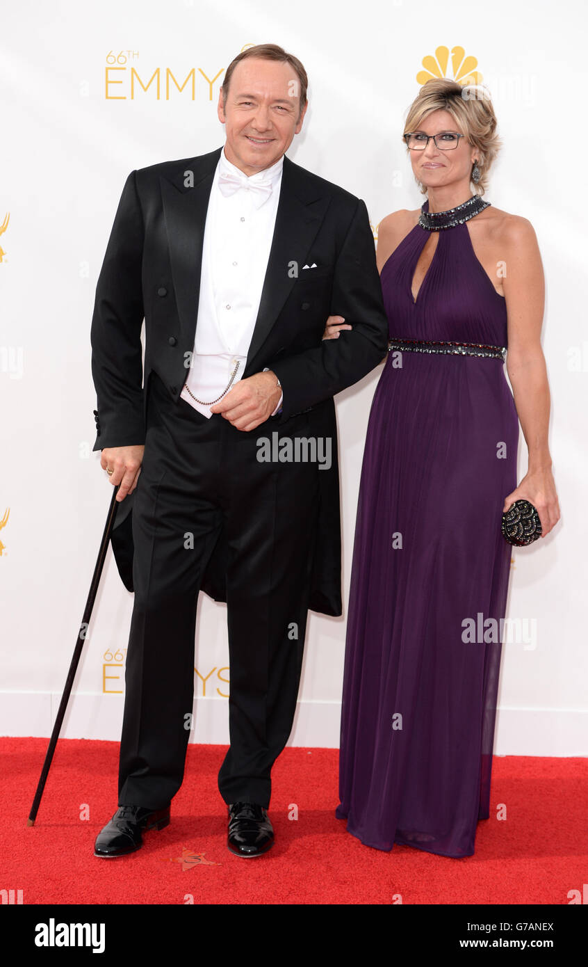 66th Primetime Emmy Awards - Arrivals - Los Angeles. Kevin Spacey and ...