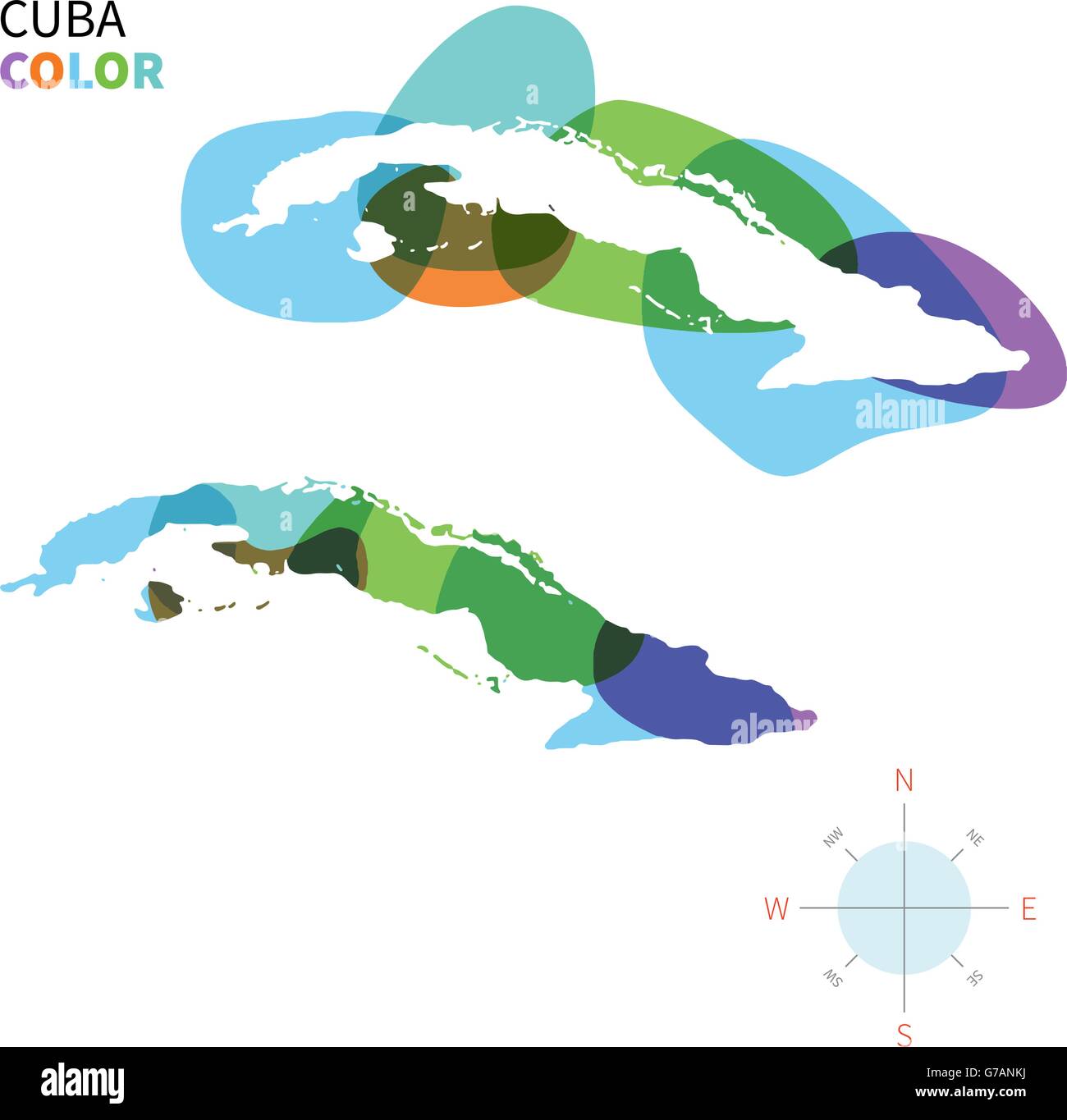 Map of havana hi-res stock photography and images - Alamy