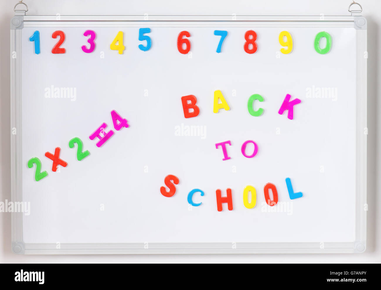 Back to school text Stock Photo - Alamy