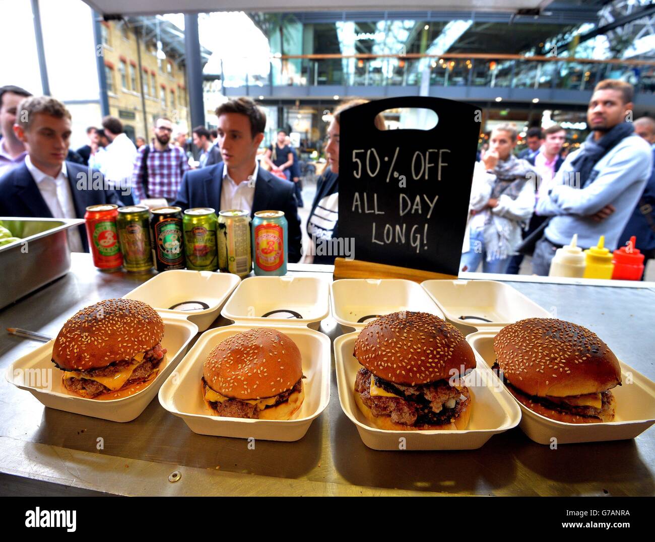National Burger Day Stock Photo - Alamy