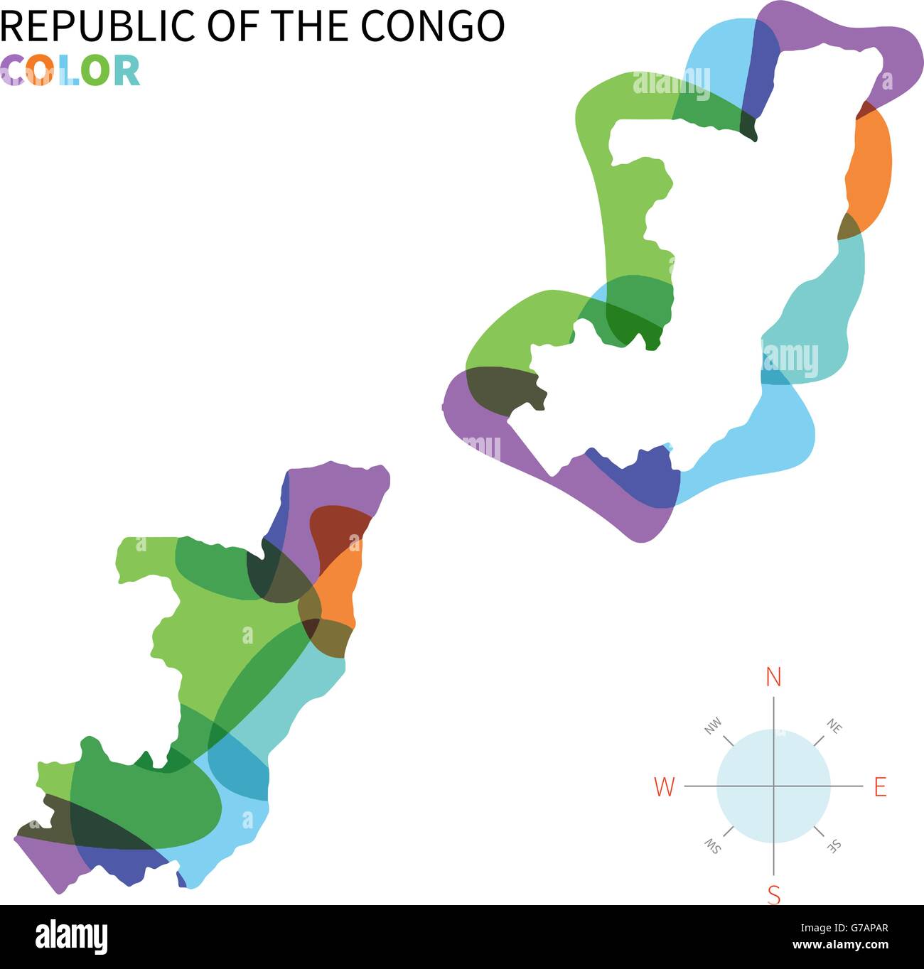 Map symbol congo hi-res stock photography and images - Alamy