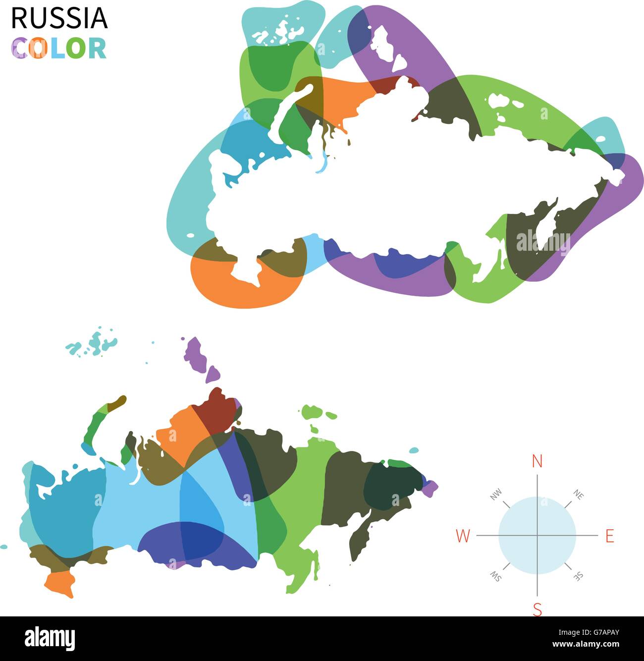 Moscow compass Stock Vector Images - Alamy