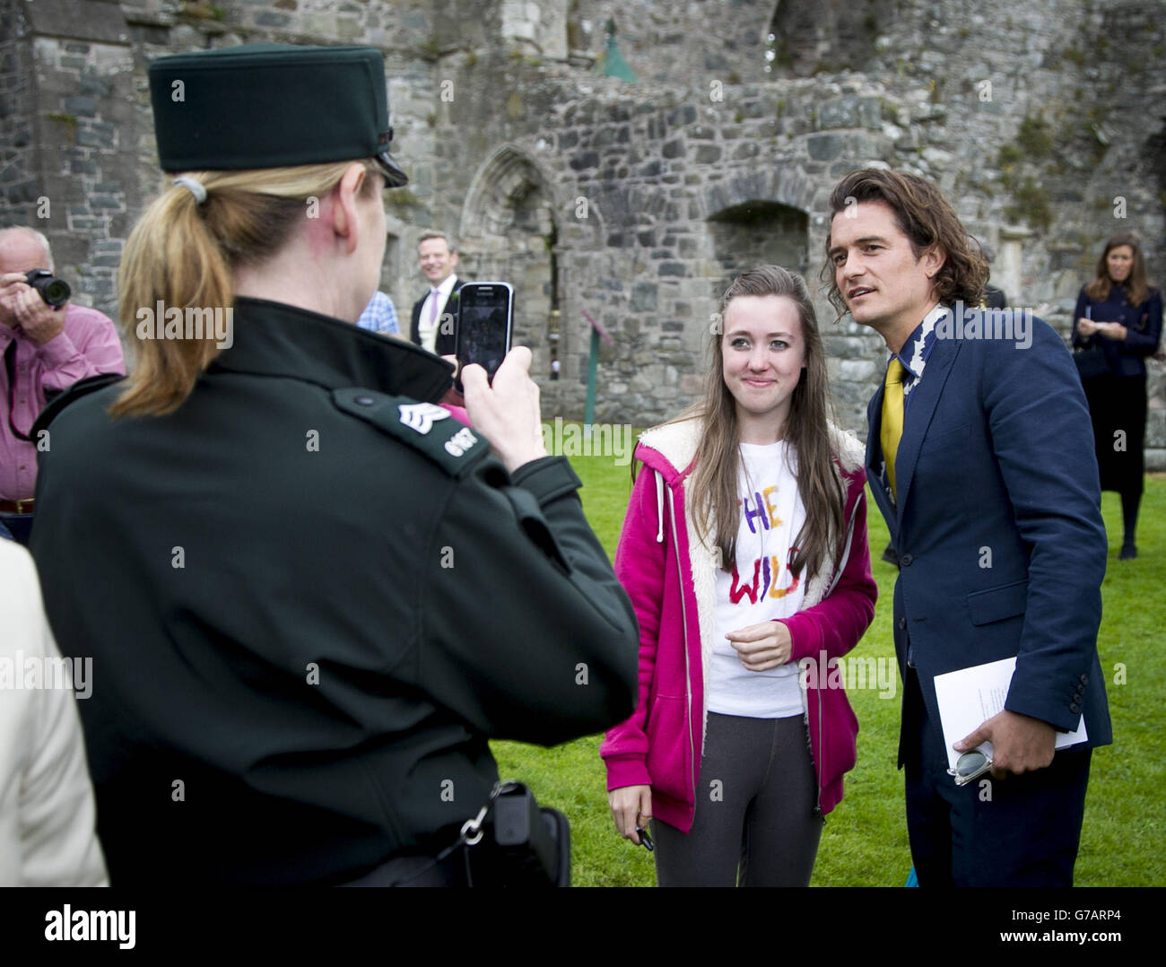 Flora Montgomery and Soren Jessen wedding Stock Photo - Alamy