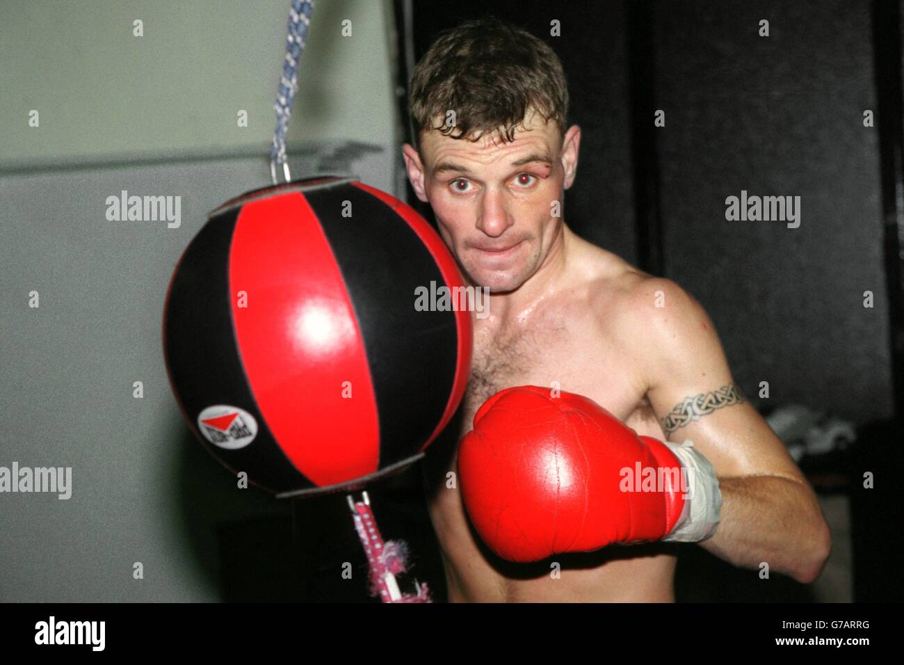 Steve Williams feature ... jockey turned boxer Stock Photo - Alamy