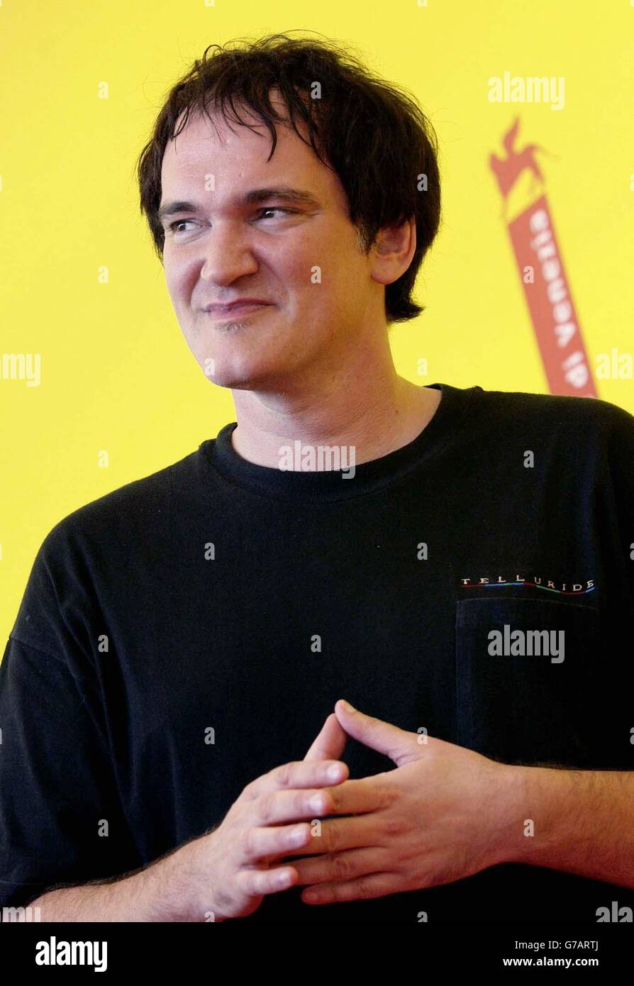 Film director Quentin Tarantino during a photocall to promote the ...