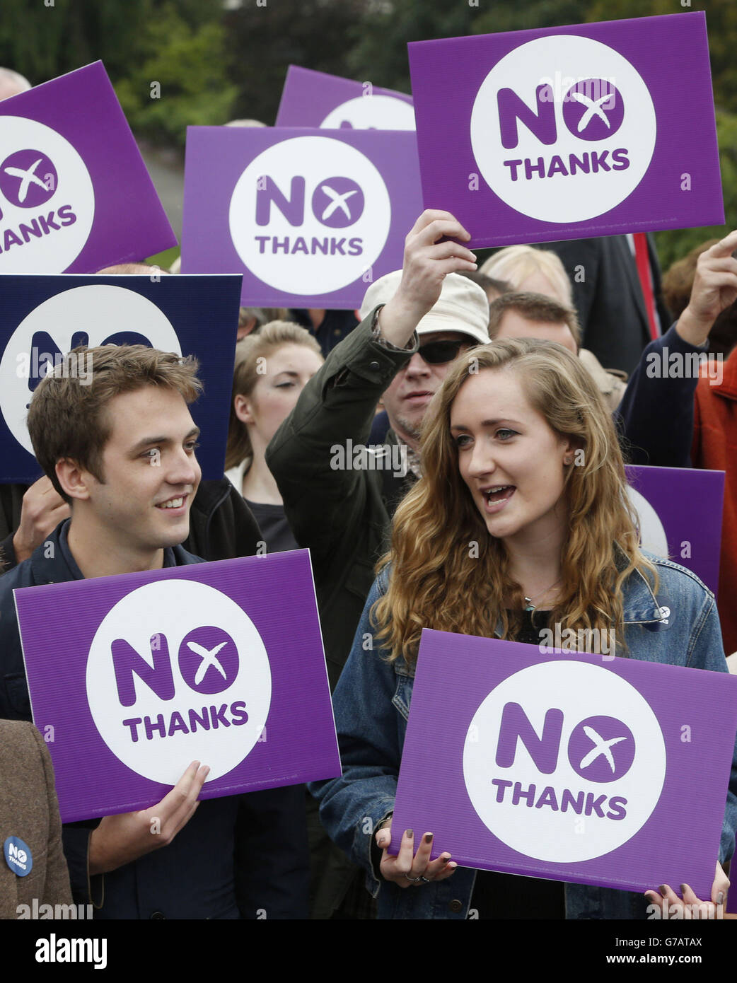 Scottish independence referendum Stock Photo - Alamy