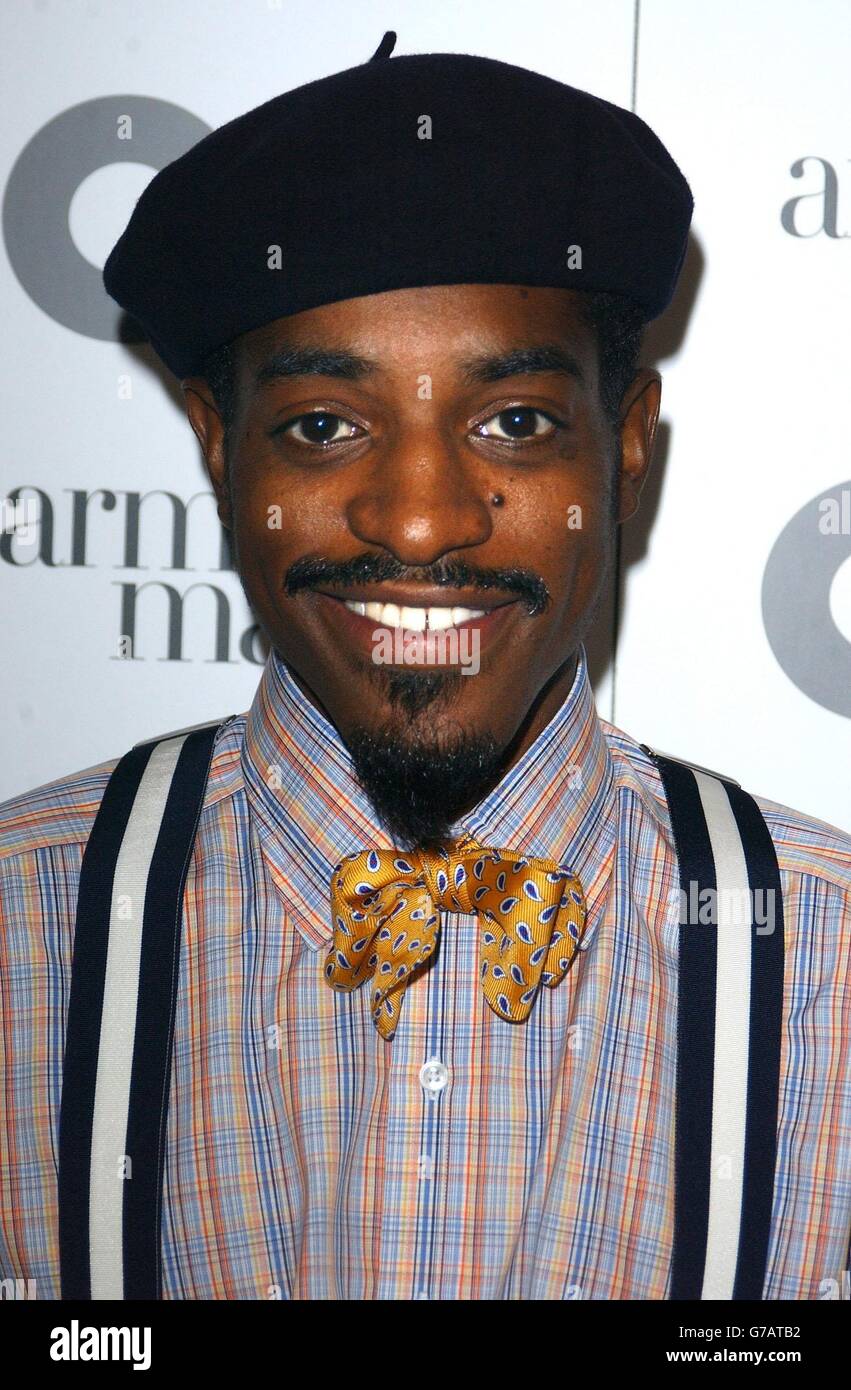 GQ Men of the Year Awards 2004. Andre 3000 during the GQ Men of the ...