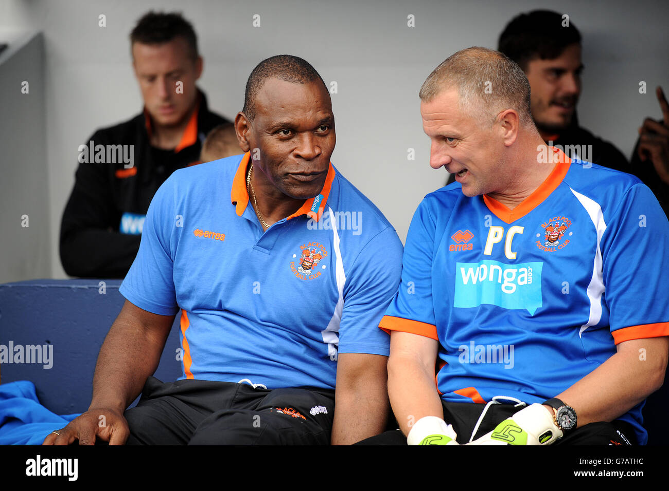 Blackpool goalkeeping coach paul crichton hi-res stock photography and ...