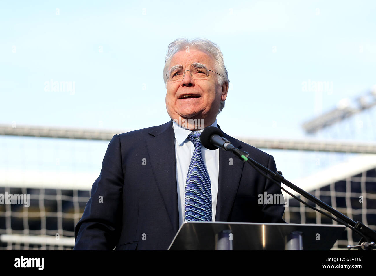 Everton chairman Bill Kenwright during the screening of the ...