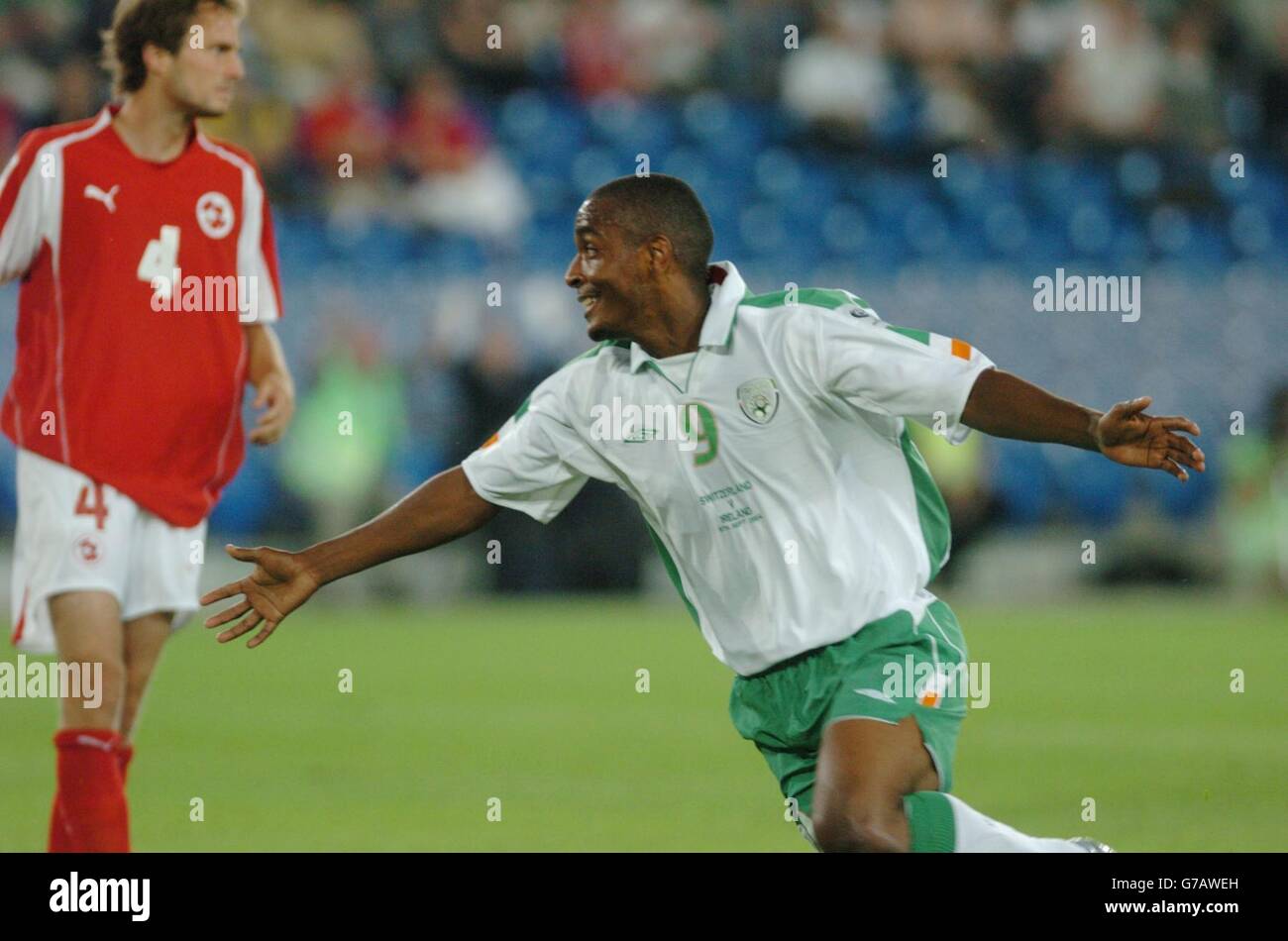 Football action clinton morrison hi-res stock photography and images ...