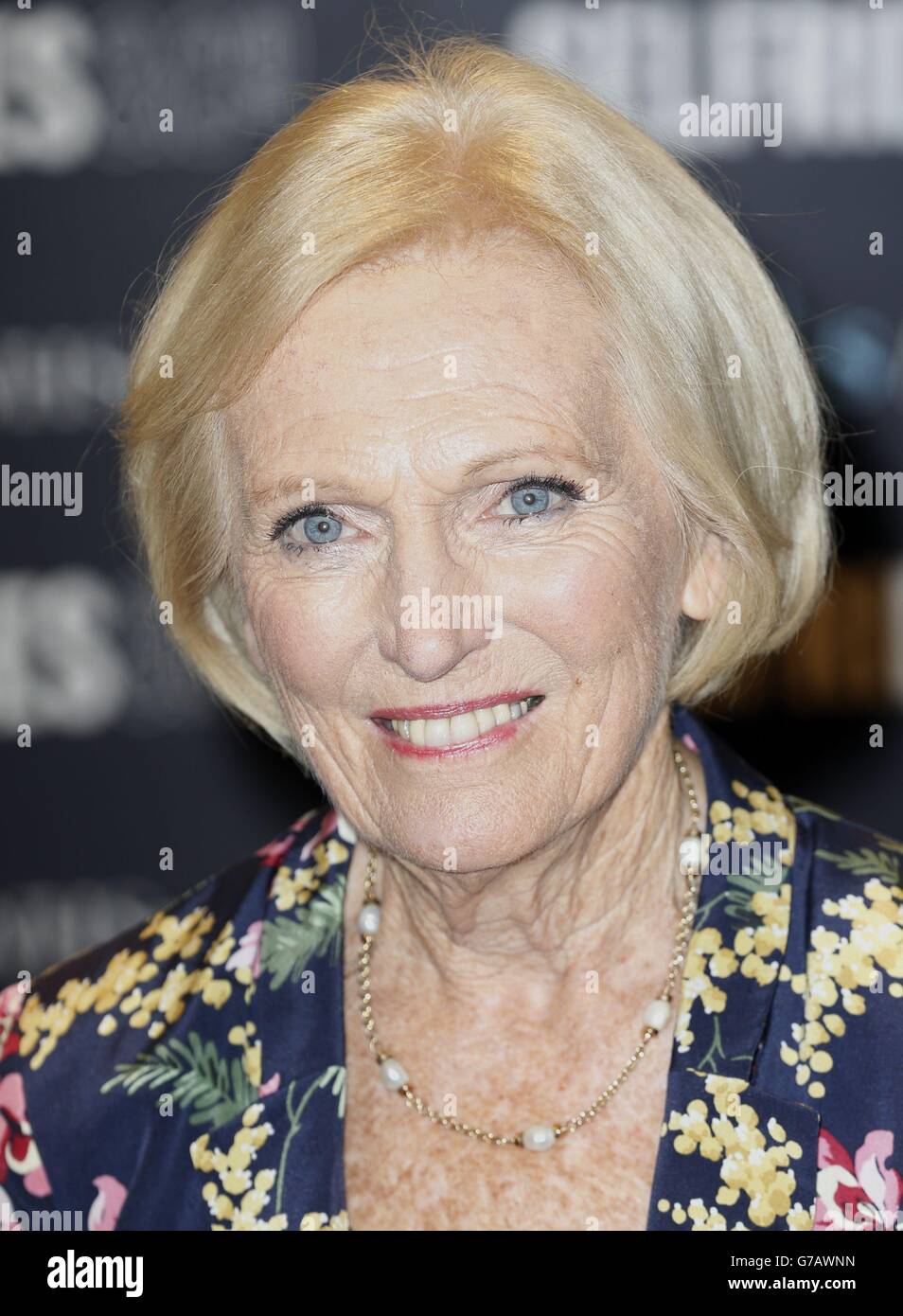 Mary Berry during a book signing for her new title 'Cooks the Perfect ...
