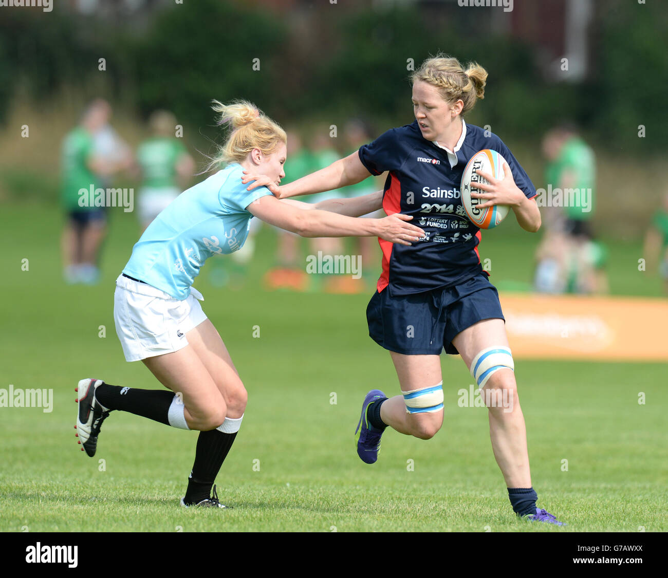 Scotland's Fiona Beth Doran (right) and England Midlands' Philippa ...