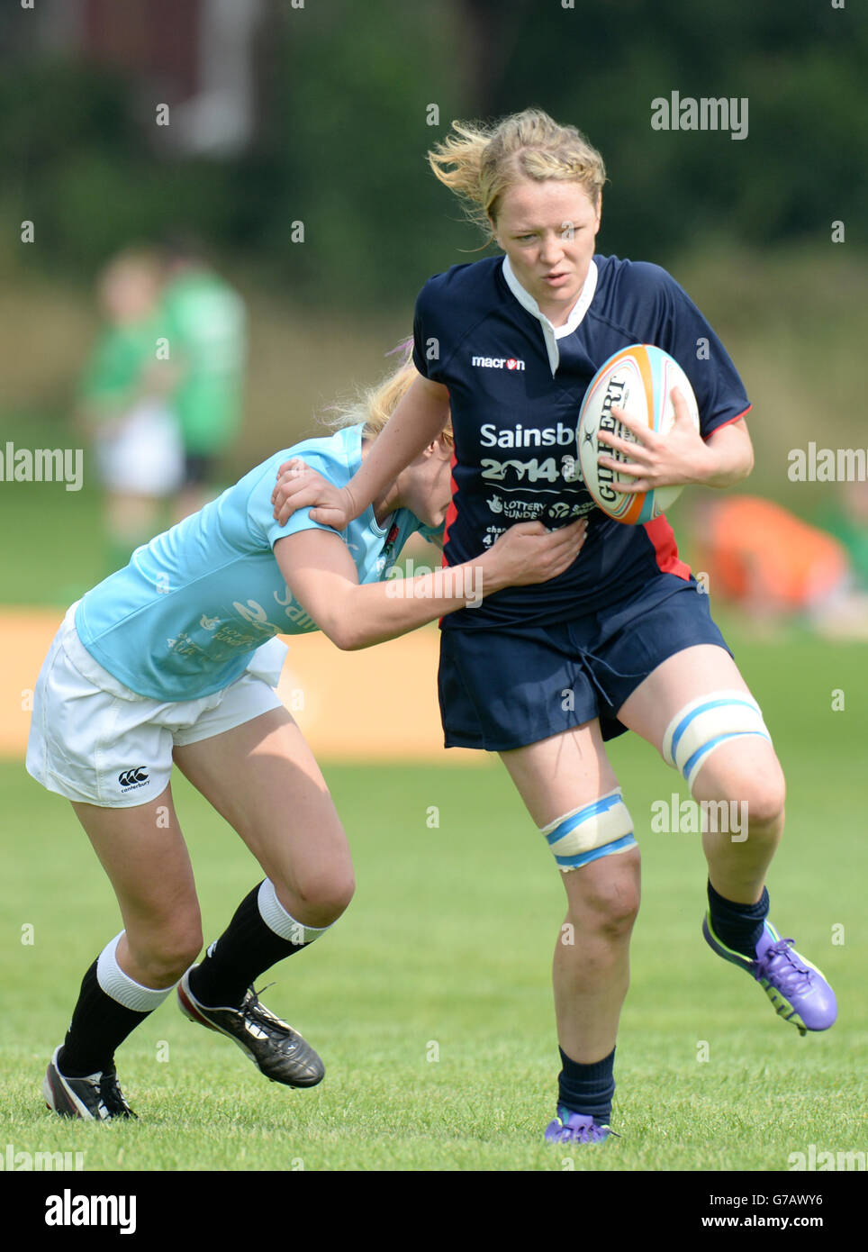 Scotland's Fiona Beth Doran (right) and England Midlands' Philippa ...