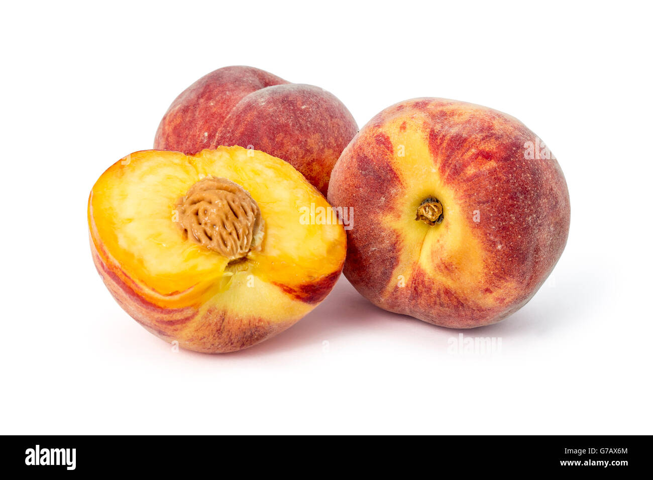 Peach and yellow colour Cut Out Stock Images & Pictures - Alamy