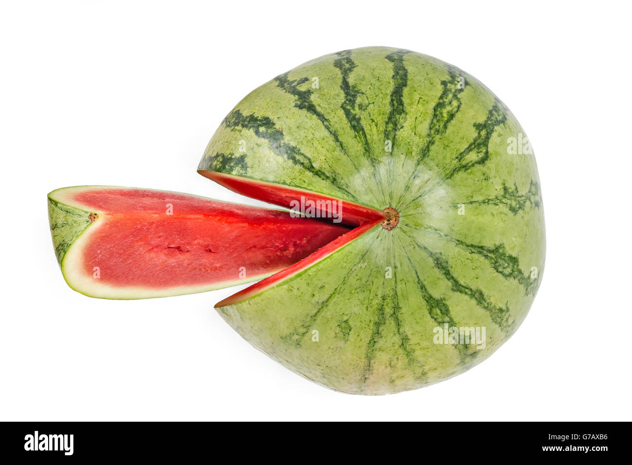 Watermelon top view hi-res stock photography and images - Alamy