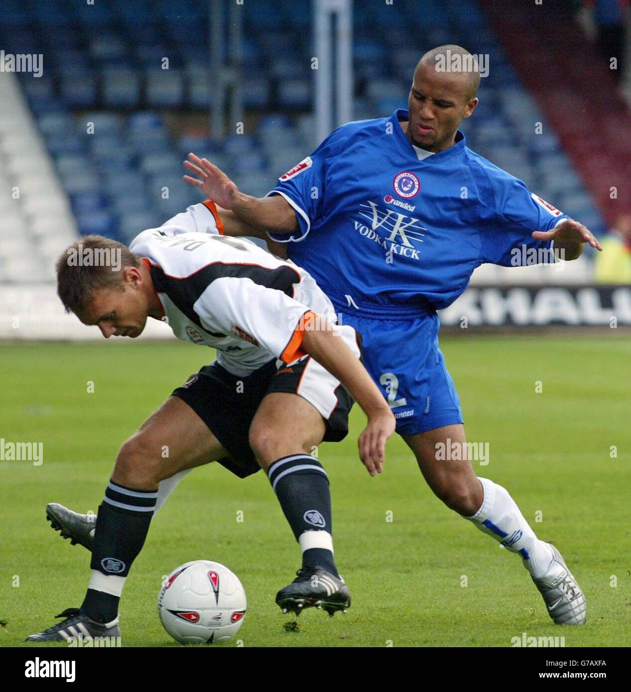 Sol Davis & Alex Bailey competing during their Coca Cola League One ...