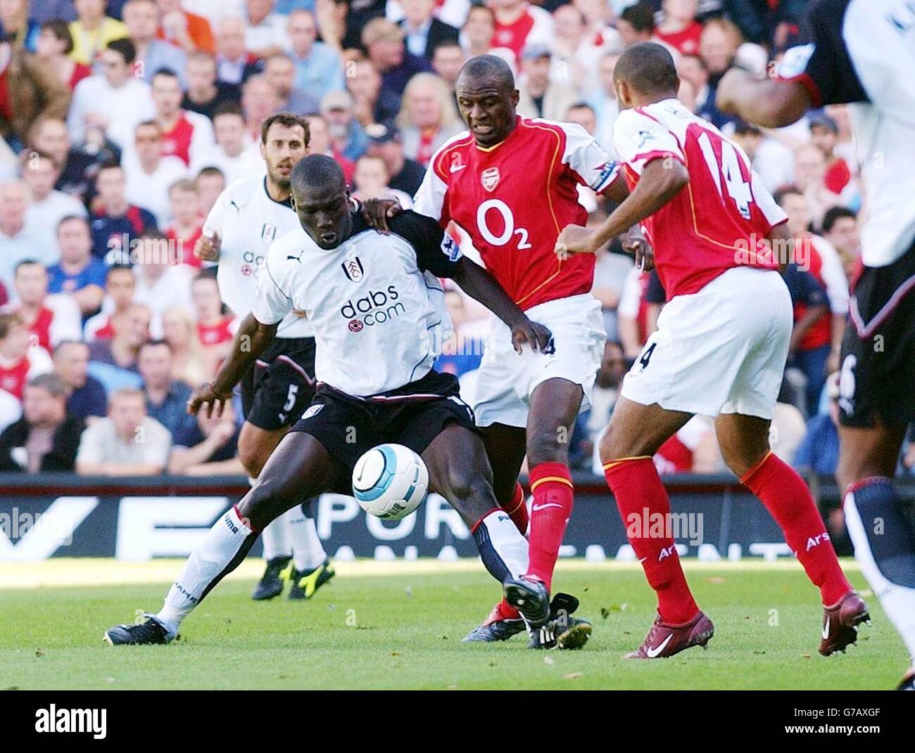 Arsenal and papa bouba diop hi-res stock photography and images - Alamy