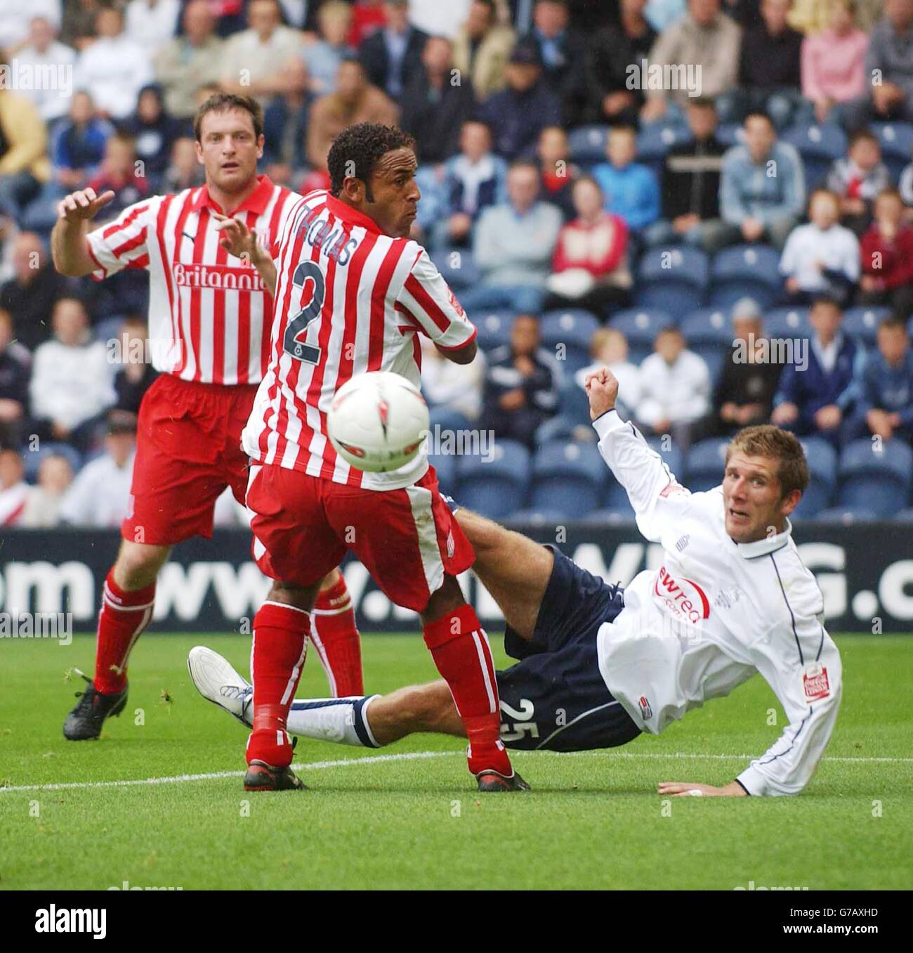 preston v stoke Stock Photo - Alamy