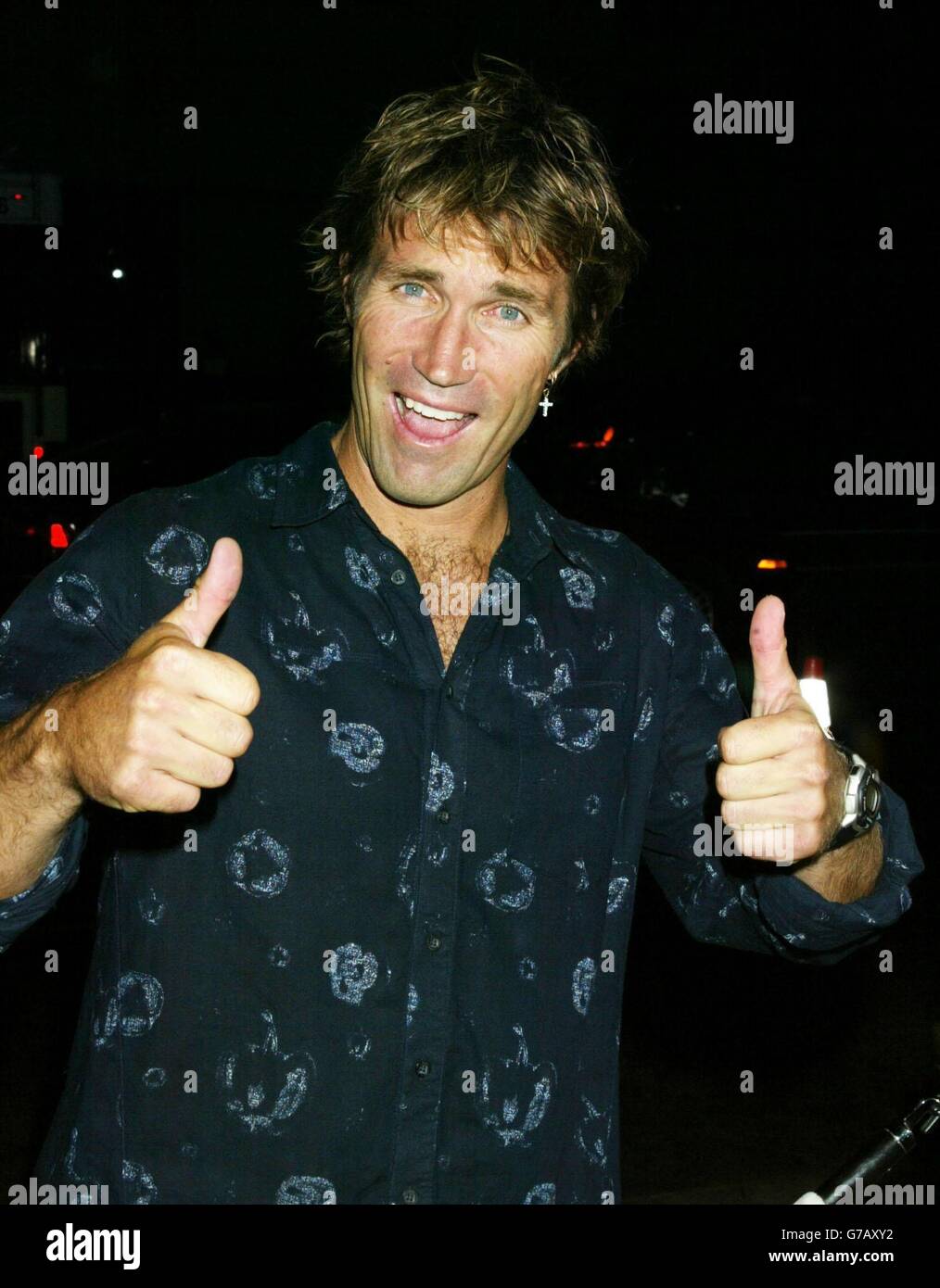 Tennis player Pat Cash arrives for the world premiere of the romantic ...