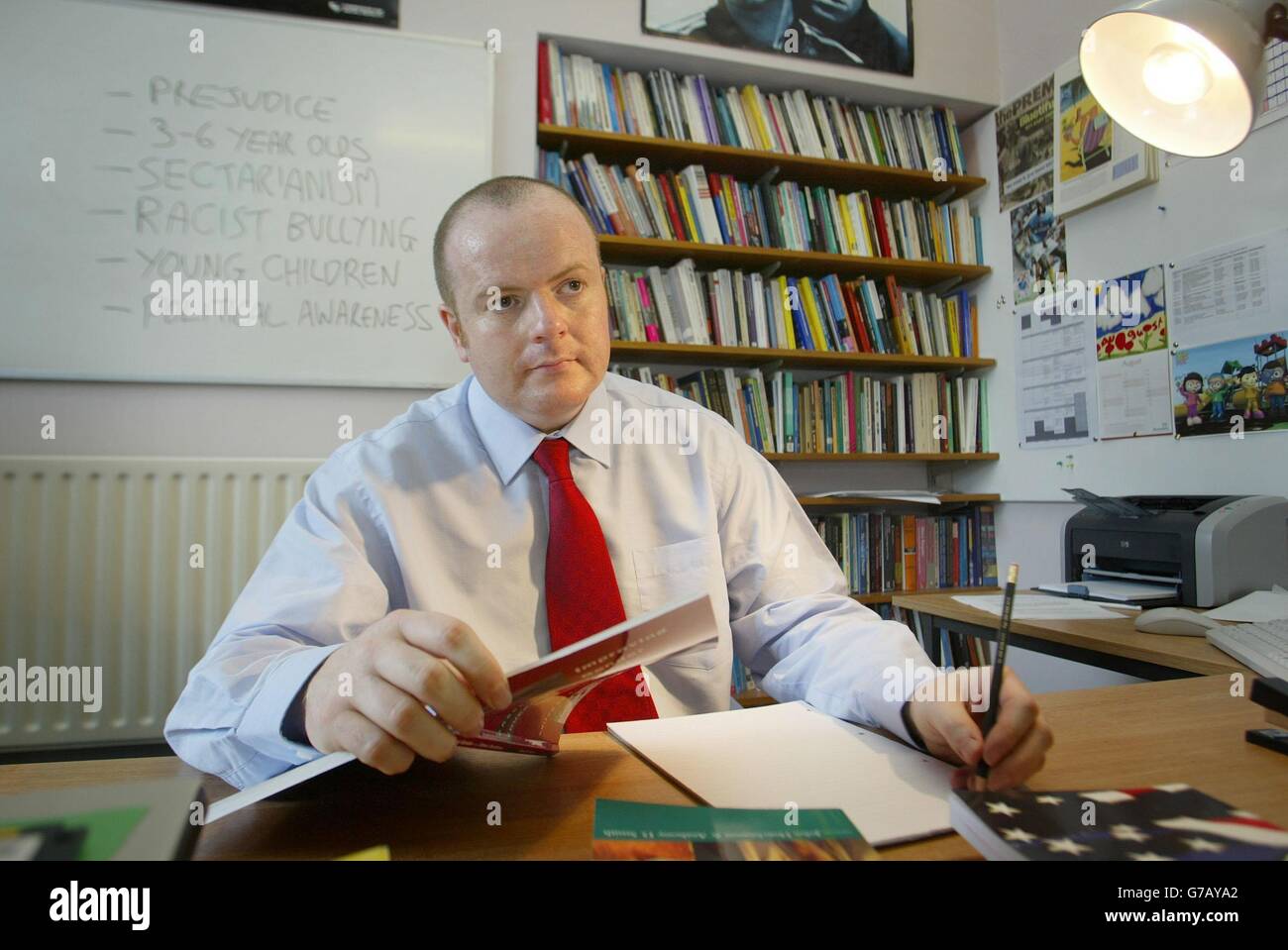 Dr Paul Connolly in his Belfast office, who is based in the Graduate ...