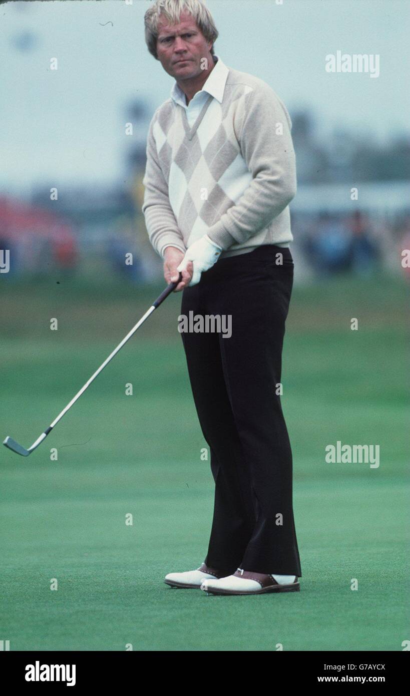 Golf ... Open 1982 Stock Photo - Alamy