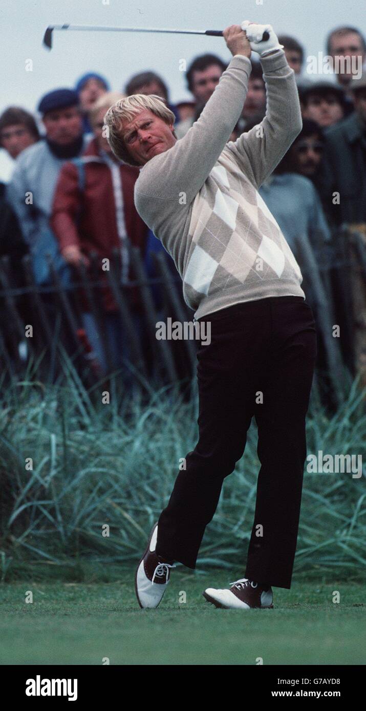 Golf ... Open 1982 Stock Photo - Alamy