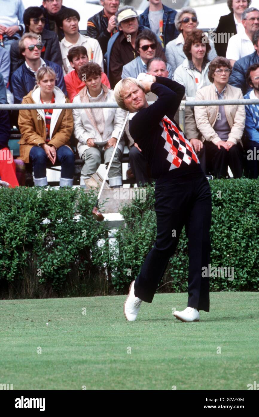 Golf ... Open 1982 Stock Photo - Alamy