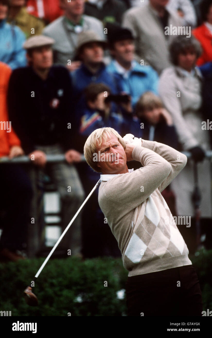 Golf ... Open 1982 Stock Photo - Alamy
