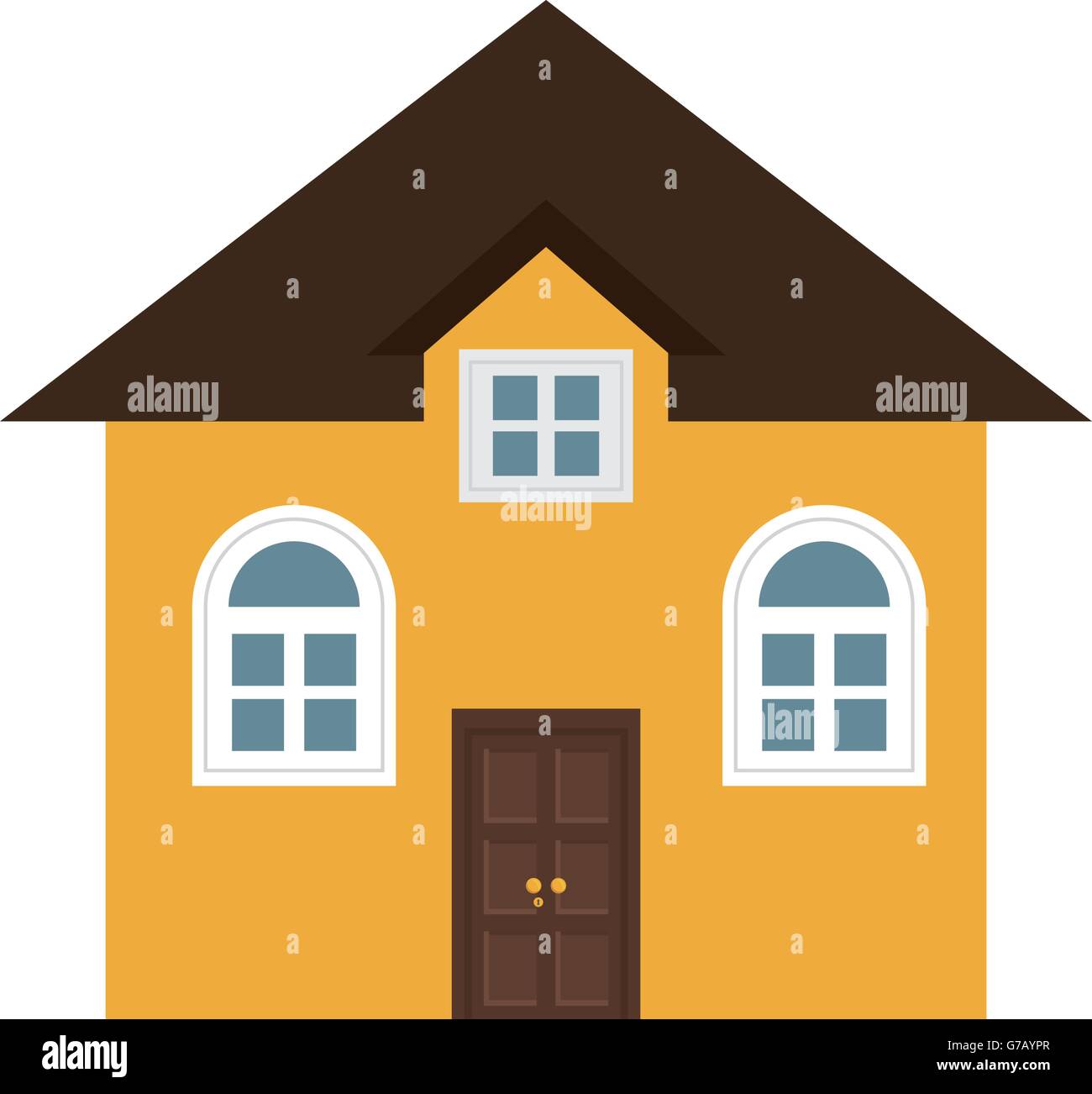 House icon. Family home design. Vector graphic Stock Vector Image & Art ...