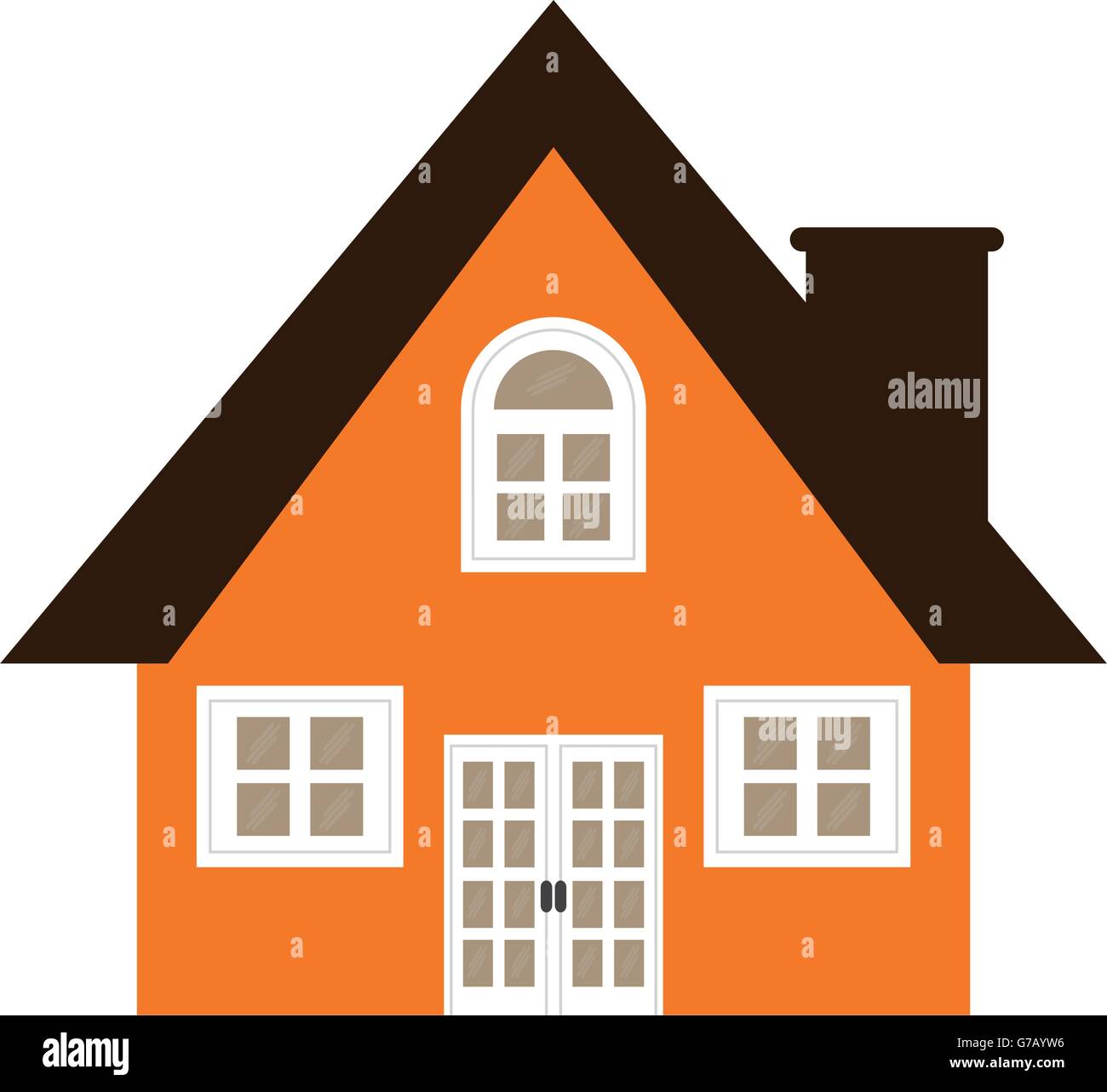 House icon. Family home design. Vector graphic Stock Vector Image & Art ...