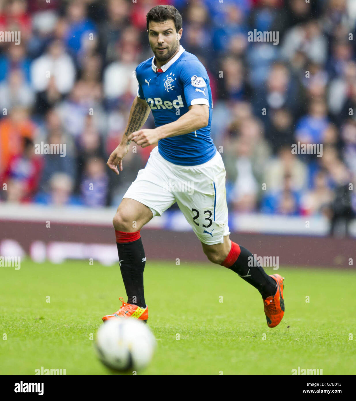Rangers Richard Foster during the Scottish Championship match at Ibrox ...