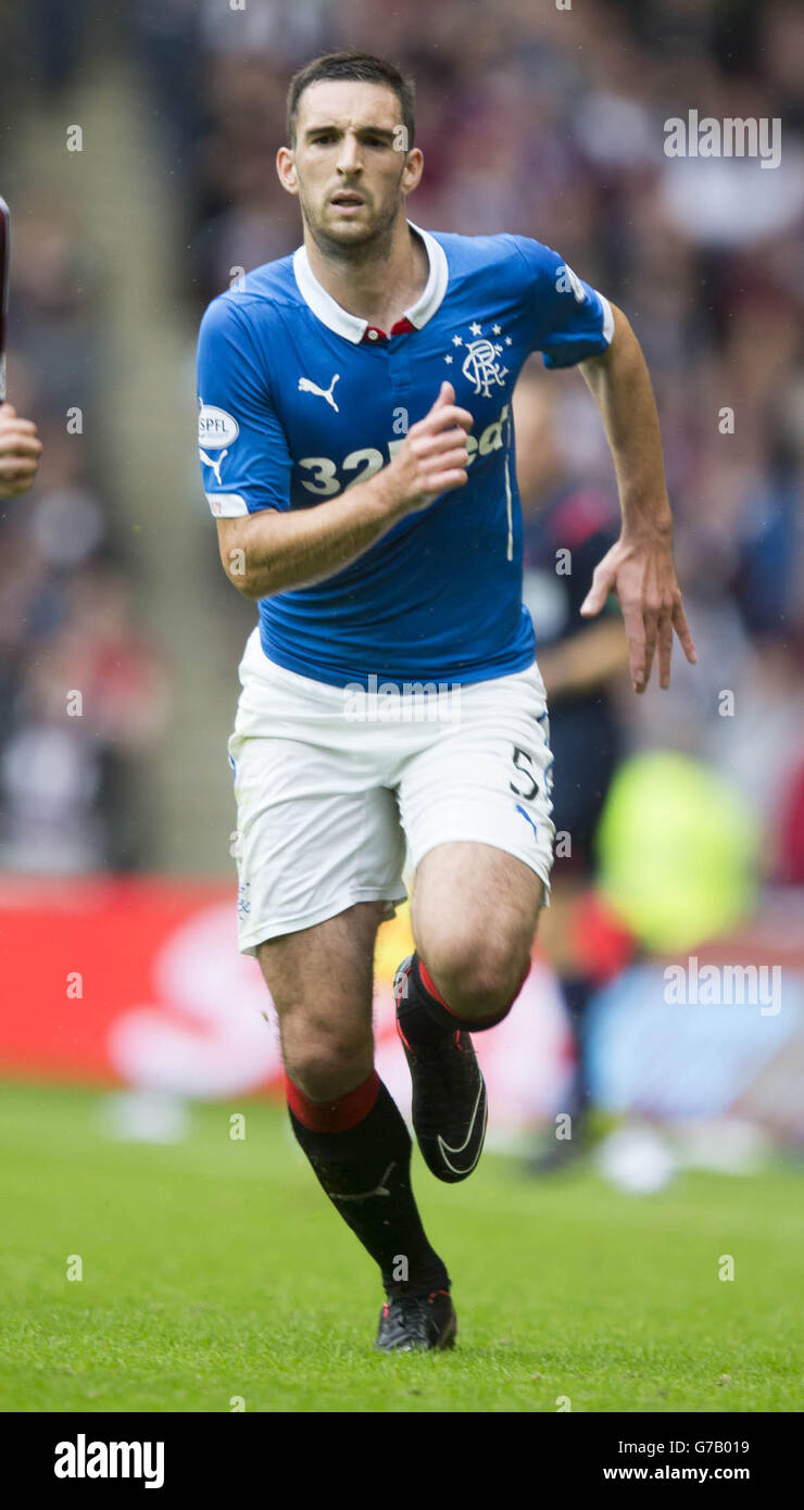 Rangers Lee Wallace during the Scottish Championship match at Ibrox ...
