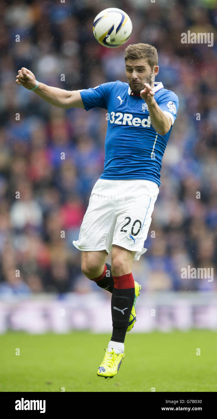 Ibrox kyle hutton hi-res stock photography and images - Alamy