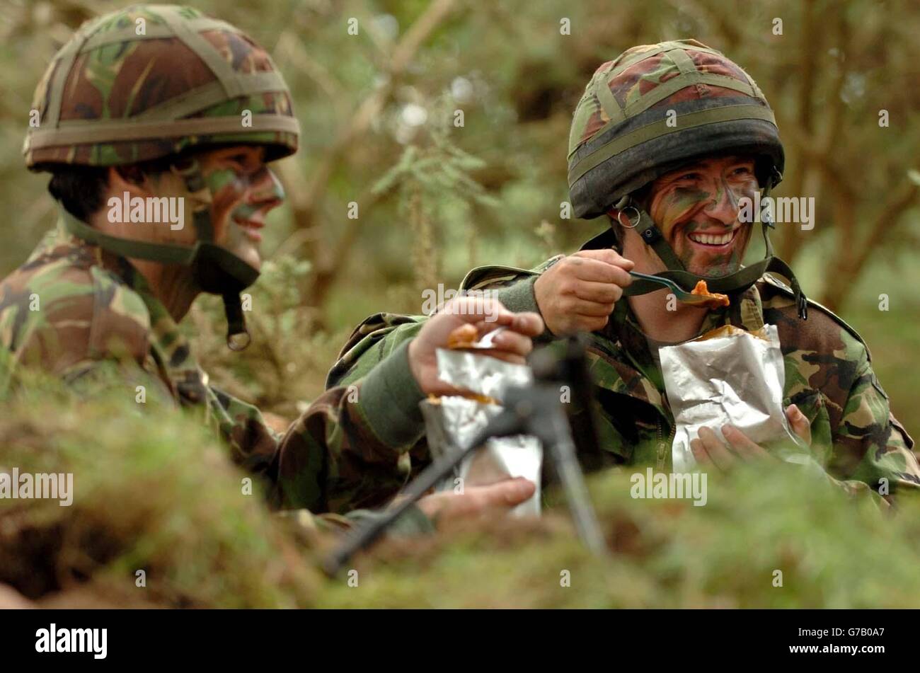 Army Ration Packs Stock Photo - Alamy