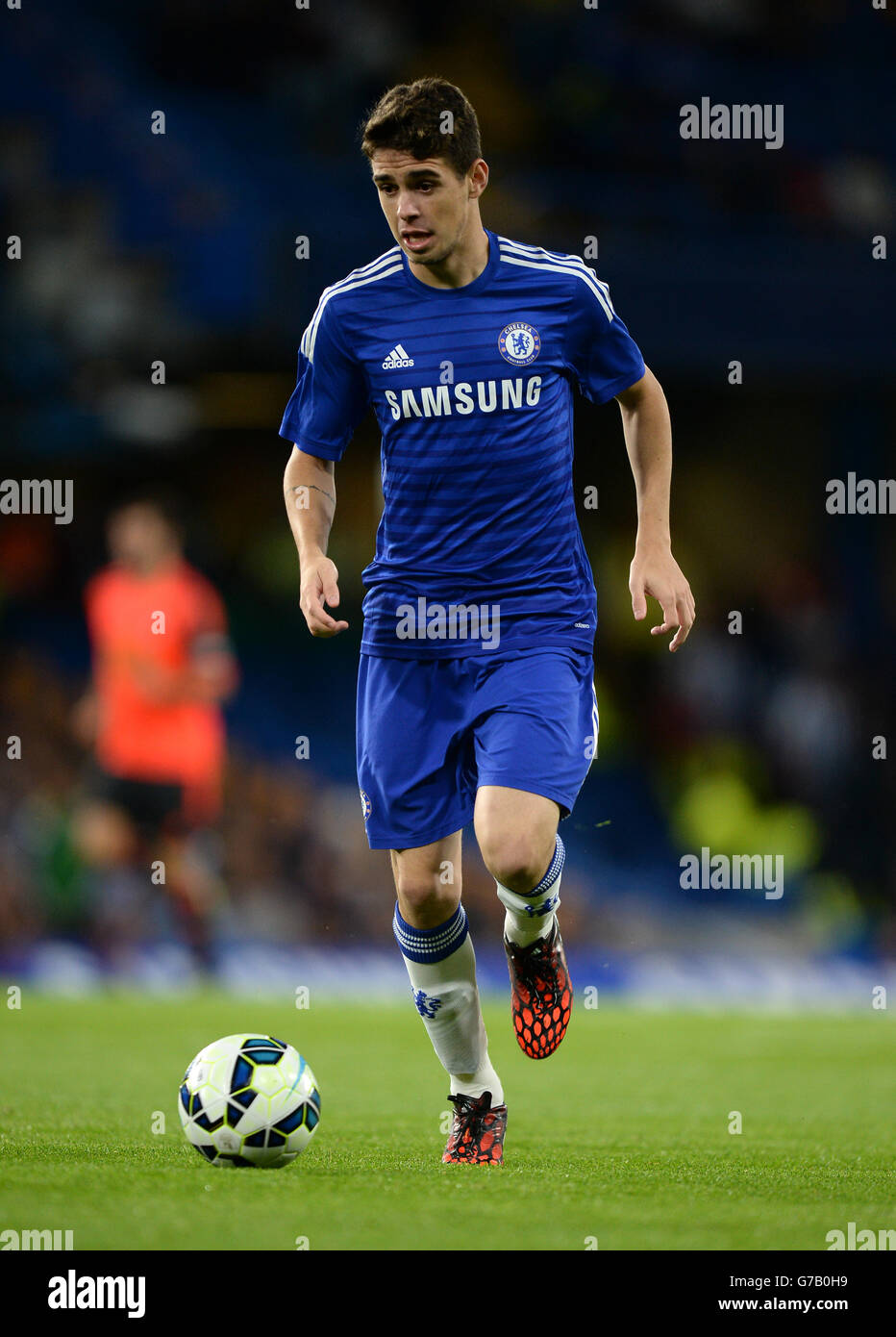 Chelsea's Oscar during a pre season friendly at Stamford Bridge, London ...