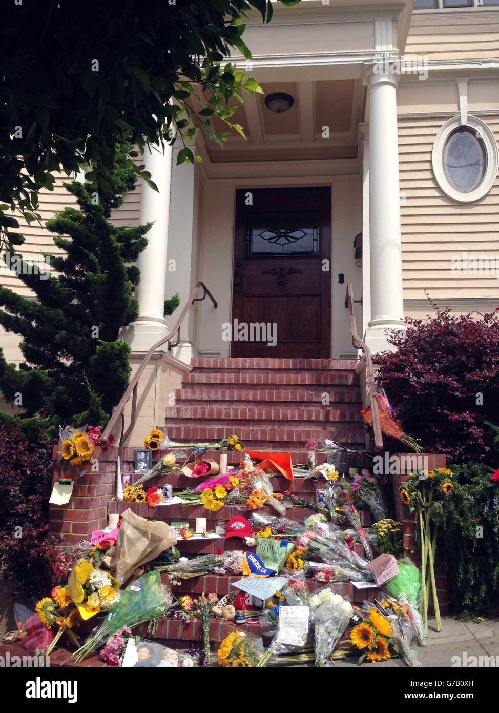 Robin Williams death Stock Photo - Alamy