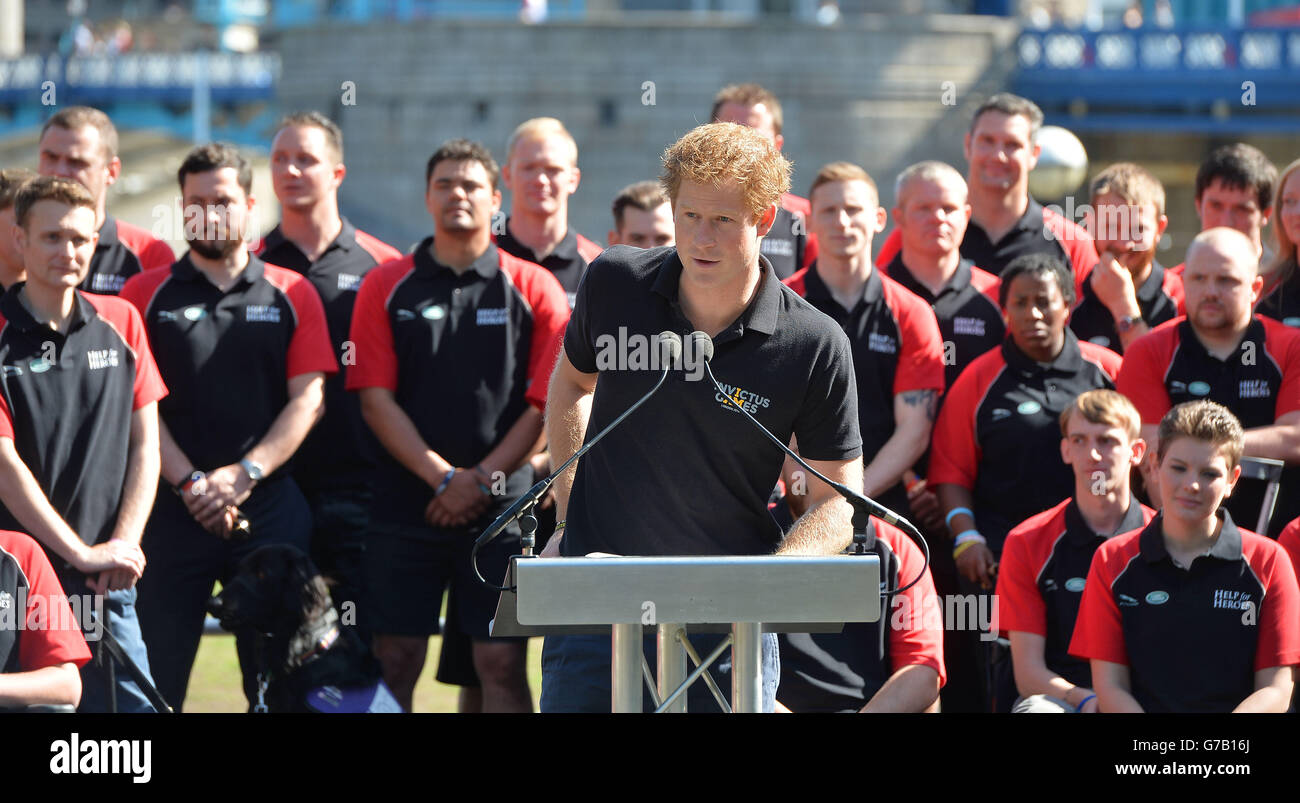Invictus Games team announcement Stock Photo - Alamy