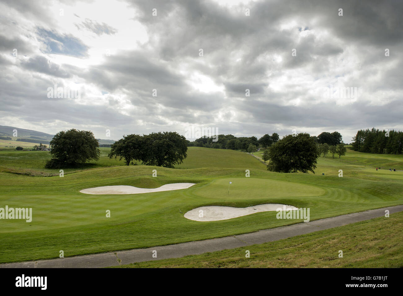 Golf - Gleneagles Golf Course Stock Photo - Alamy