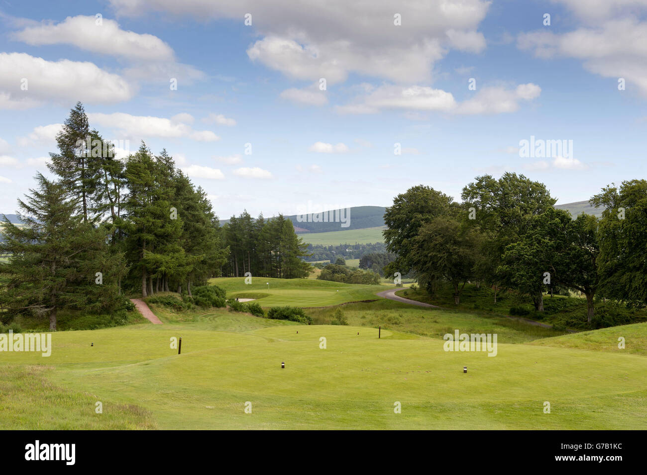 Golf - Gleneagles Golf Course Stock Photo - Alamy